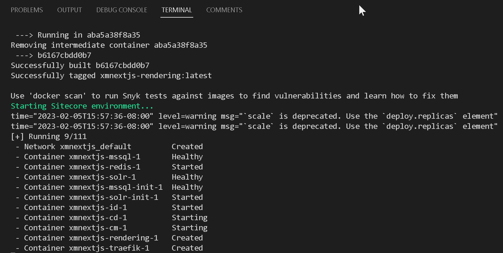 Installing And Running The Sitecore Environment Sitecore Next Js Guide