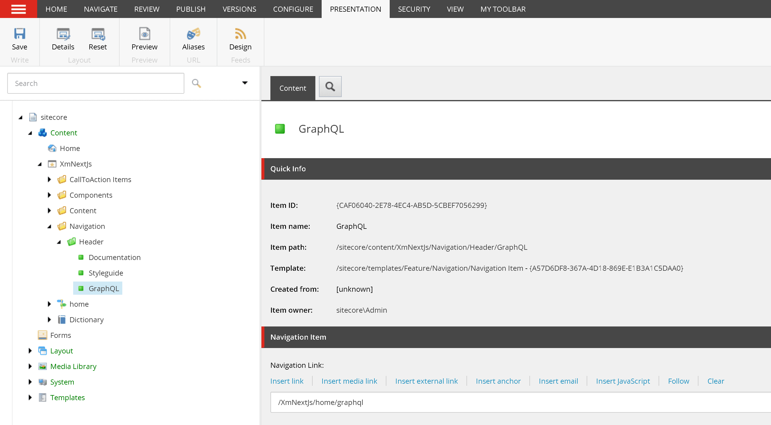 Build A Sitecore Next Js Component Using Graphql Connected Mode